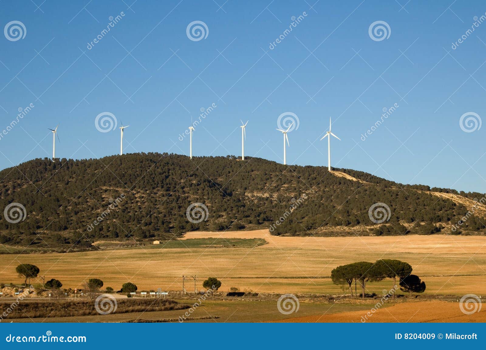 Wind Energy - Power Station Stock Image - Image of farm, conservation ...