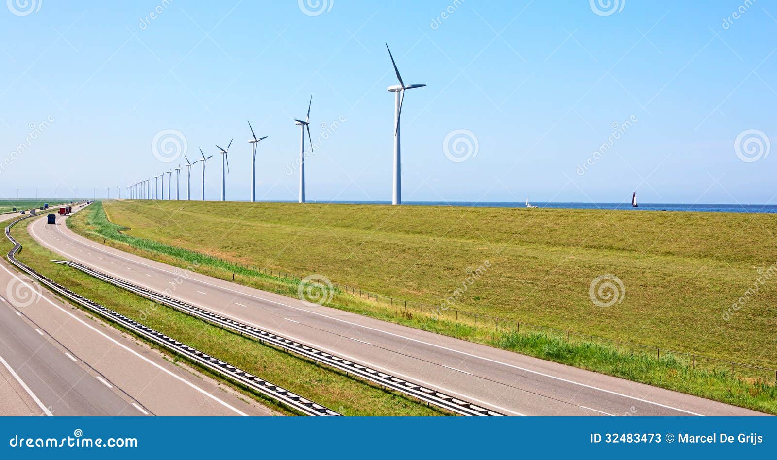 Wind energy windmills stock image. Image of agriculture - 32483473