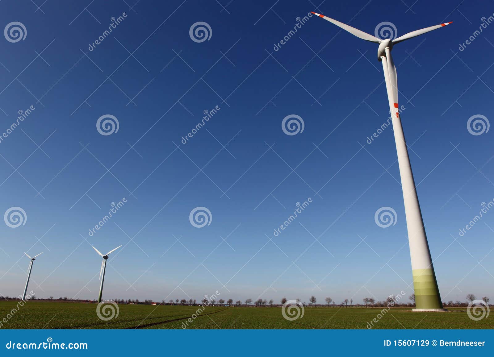 Wind engine stock image. Image of generator, landscape - 15607129