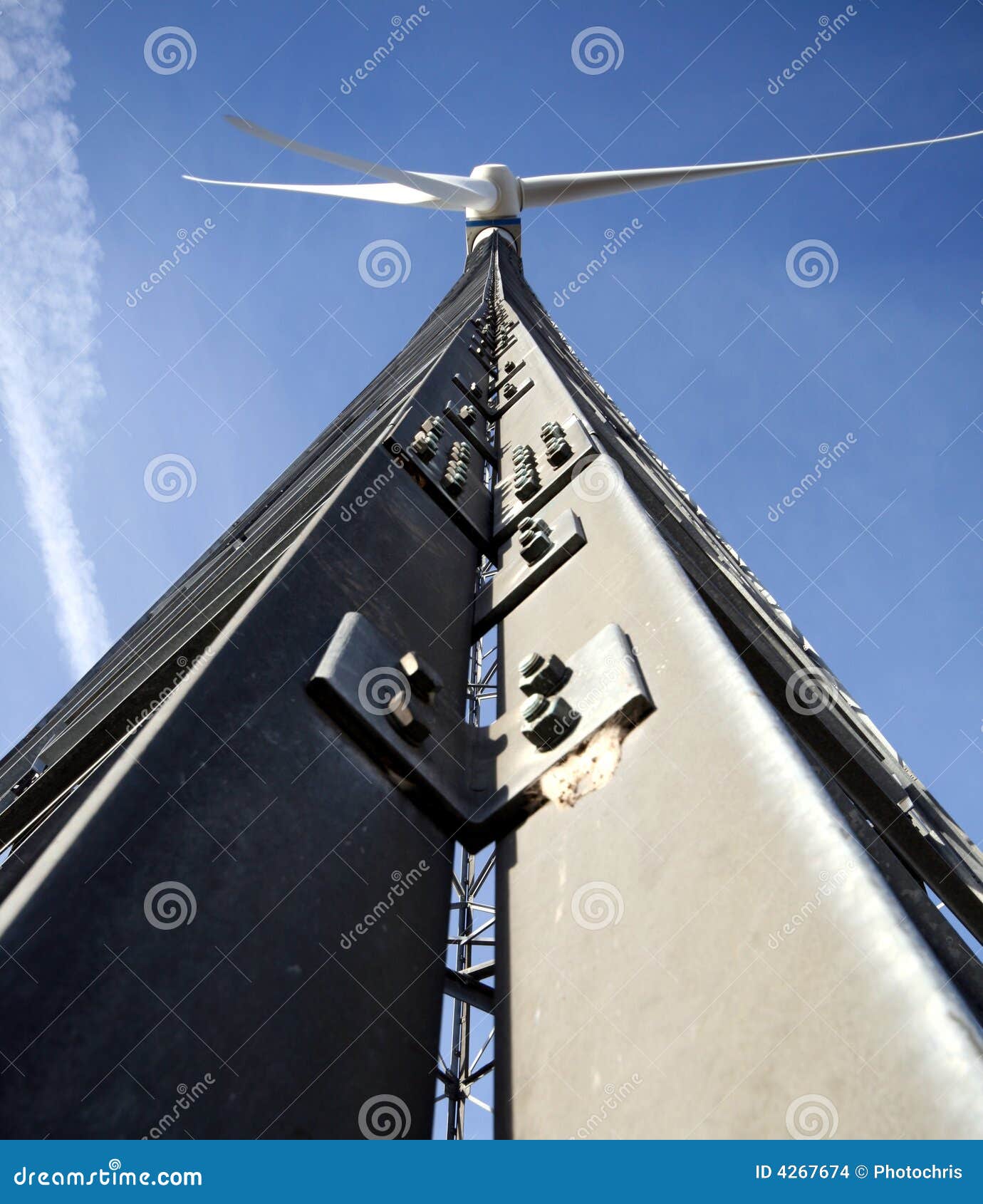 Wind Engine stock photo. Image of energy, agriculture - 4267674