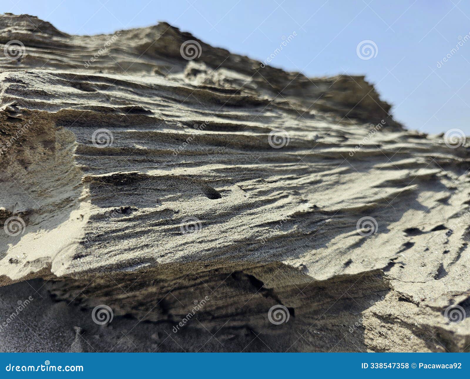 Wind Erosion Deflation. Aeolian Landforms. Aeolian Deposits Sand ...
