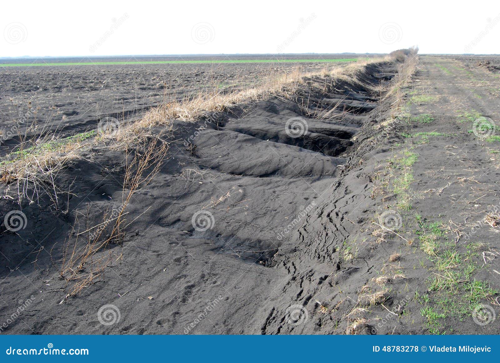 Wind erosion stock photo. Image of sediment, wind, nature - 48783278