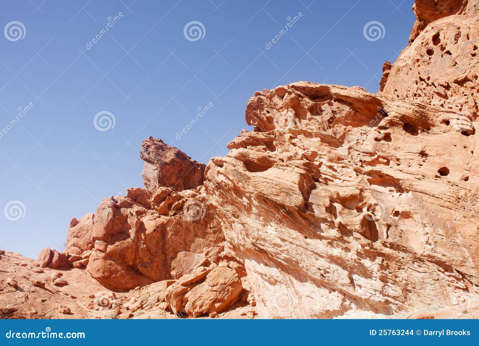 Wind Erosion On Rocks