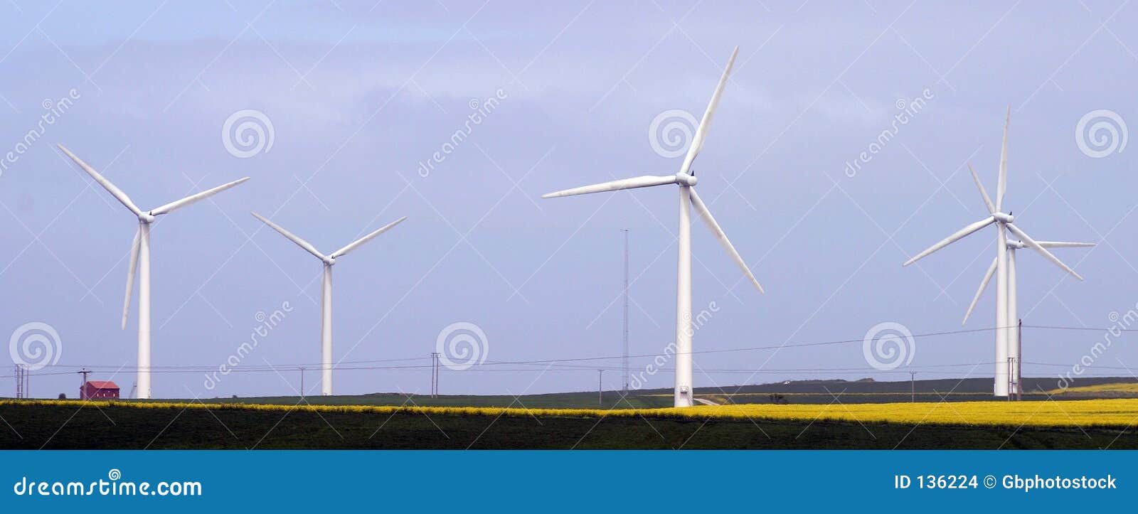 Wind Farm stock photo. Image of east, ecology, save, electric - 136224