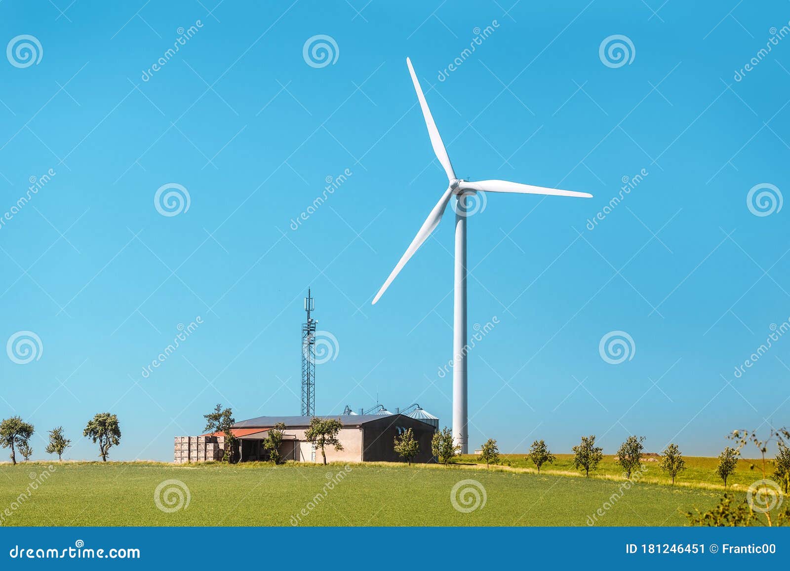 Wind Farm for Generating Environmentally Friendly Electricity is ...