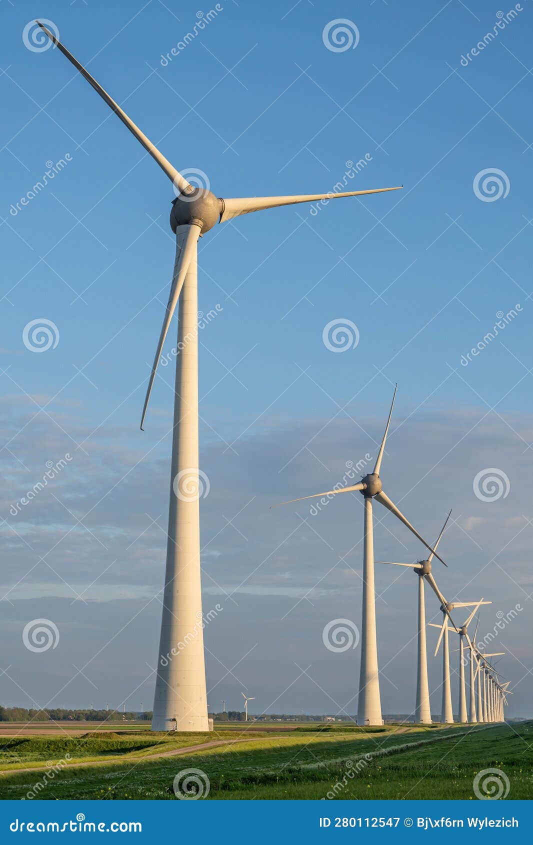 Wind farm stock image. Image of renewable, change, mills - 280112547