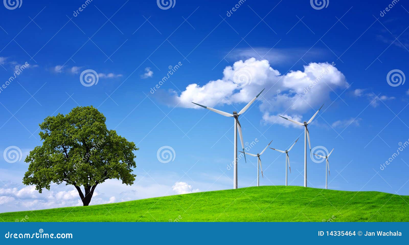 Wind Field stock photo. Image of nature, industry, field - 14335464