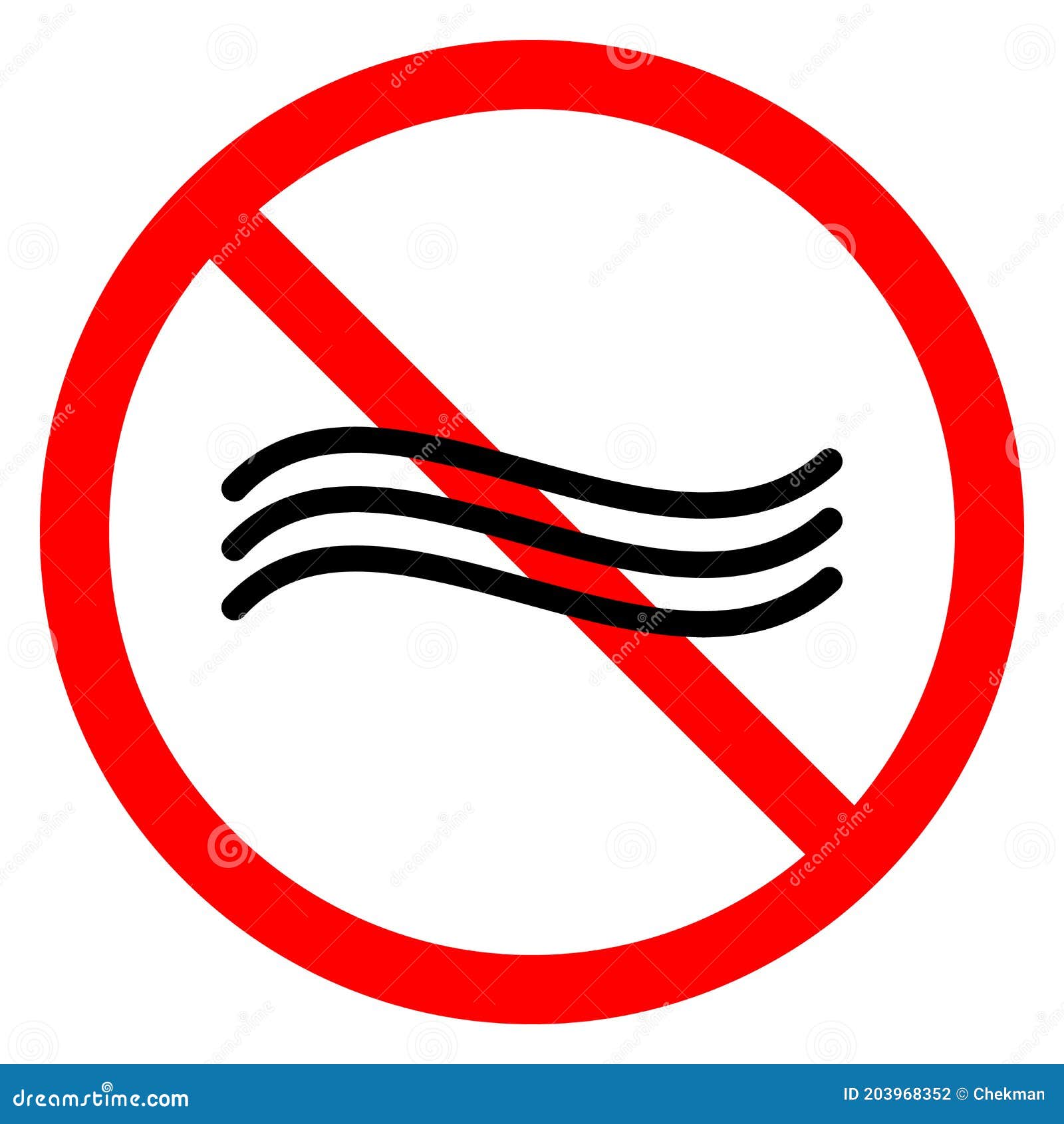 Wind are Forbidden. Stop Wind Icon. No Wind Icon Stock Illustration ...