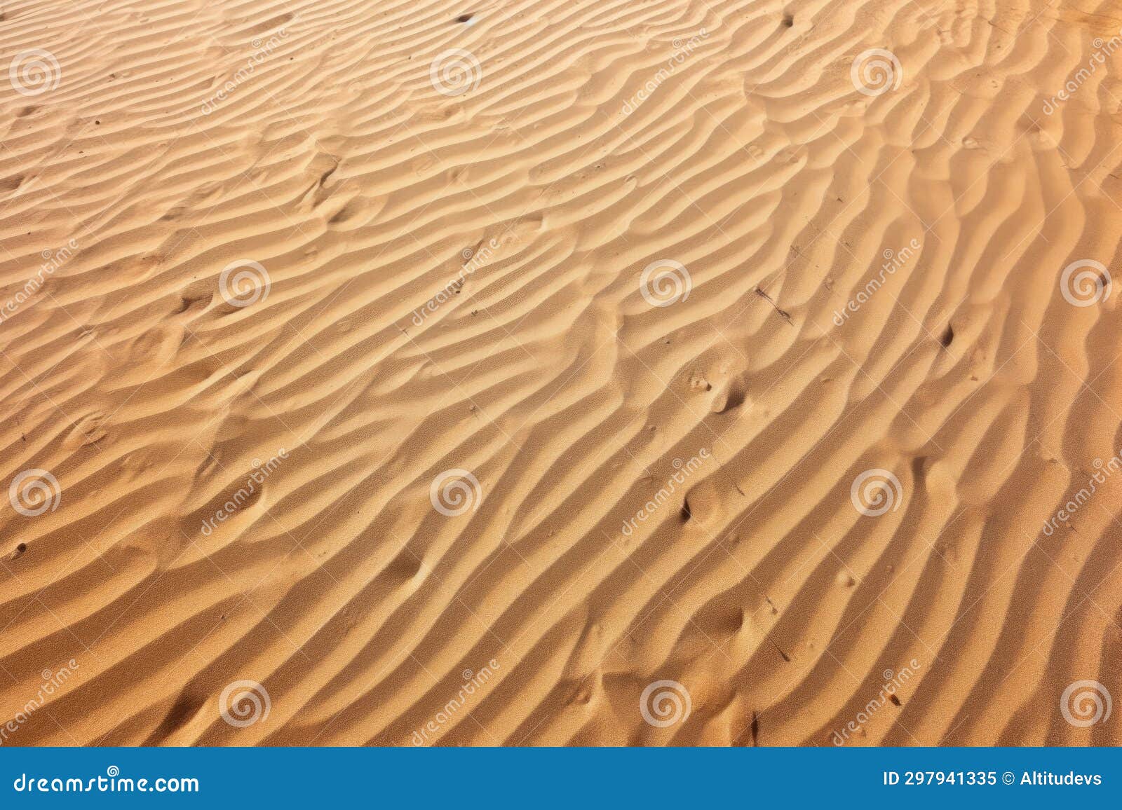 Wind-formed Marks on Loose Desert Sand Stock Image - Image of generated ...