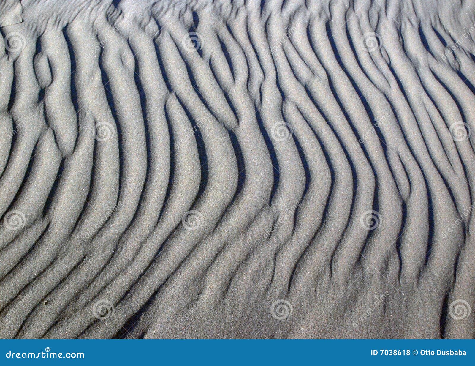 Wind Generated Sand Pattern Stock Photo - Image of symmetrical ...