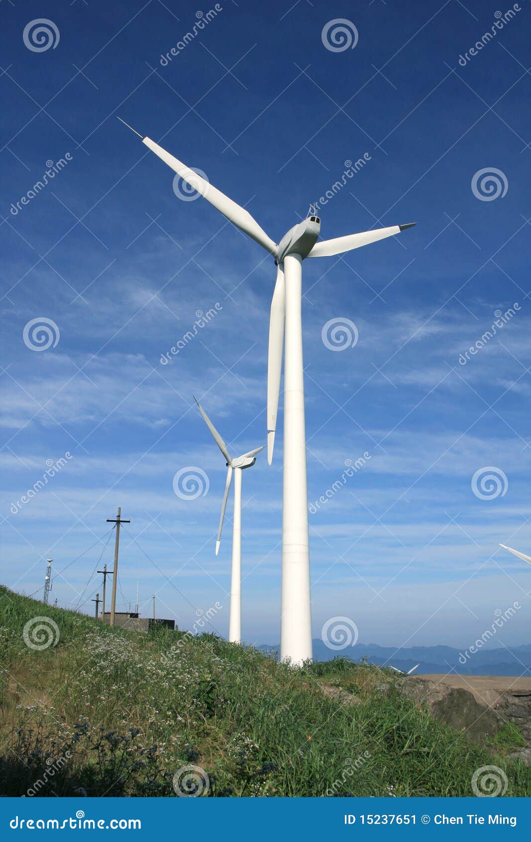 Wind Generator stock image. Image of wind, peak, natural - 15237651