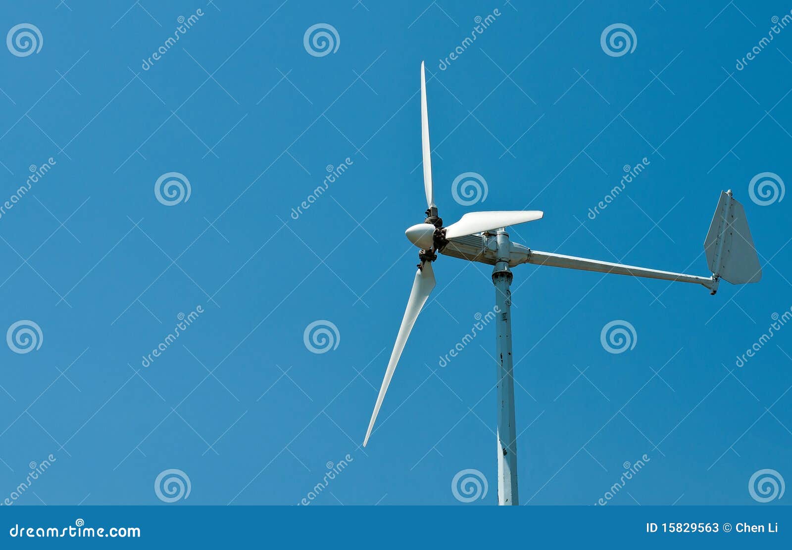 Wind generator stock image. Image of engine, energy, utilization - 15829563