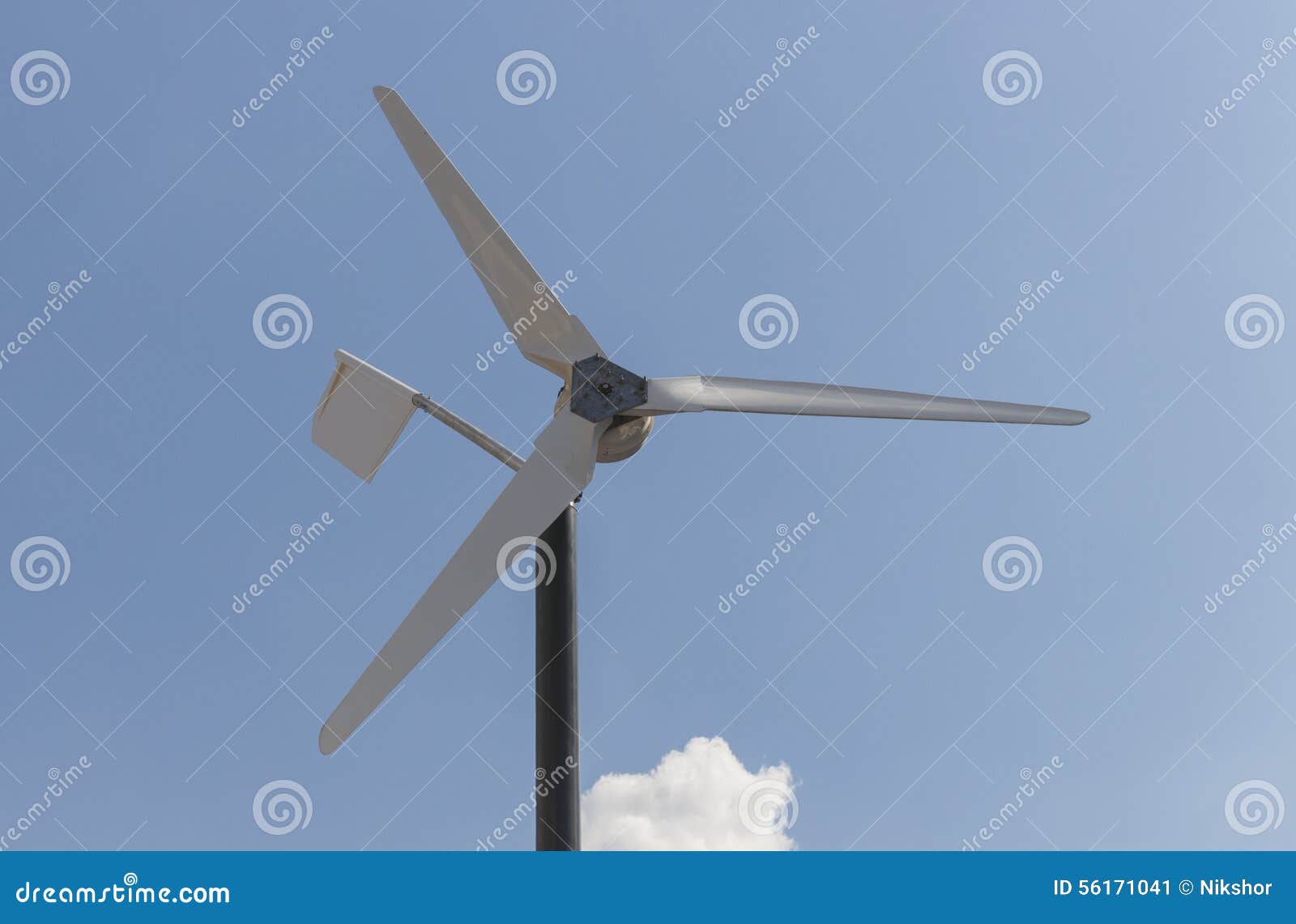 Wind generator stock image. Image of technology, generate - 56171041