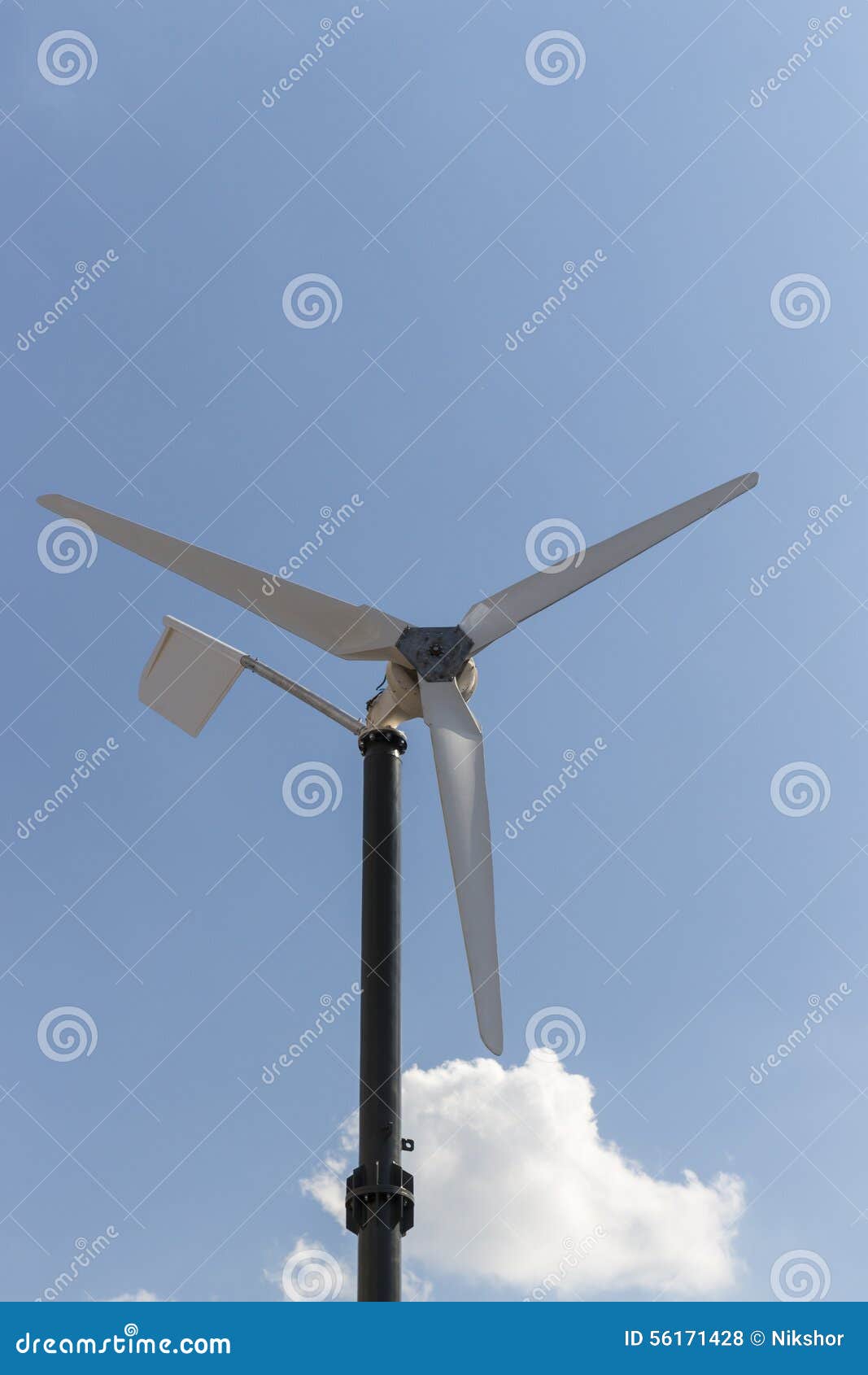 Wind generator stock photo. Image of resource, ecology - 56171428