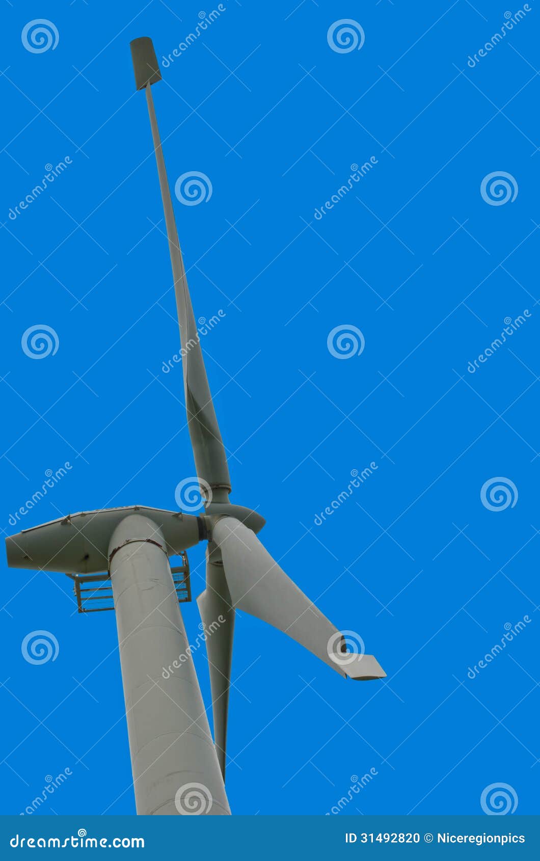 Wind generator blades. stock photo. Image of alternative - 31492820