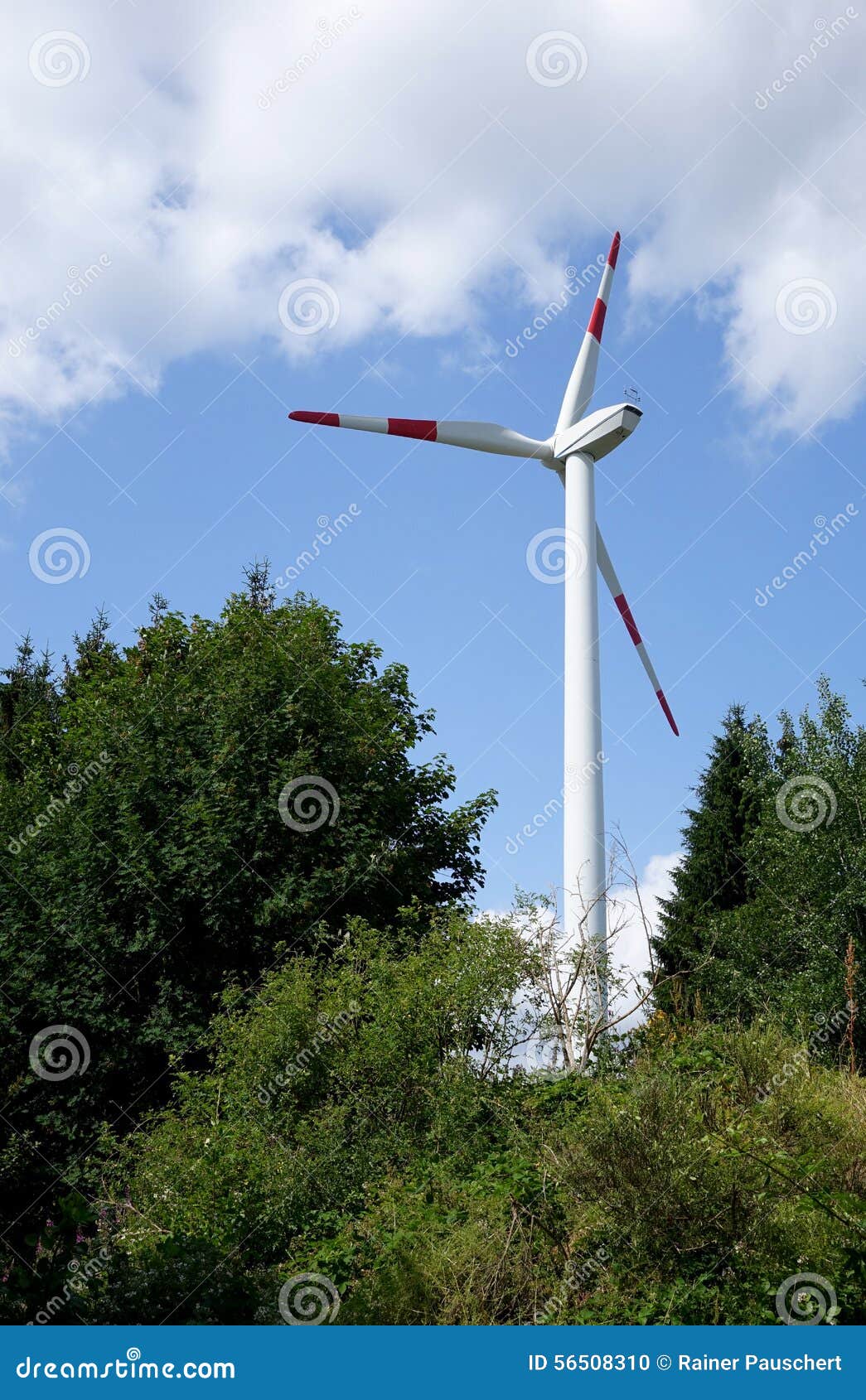 Wind generator stock photo. Image of electric, blue, green - 56508310