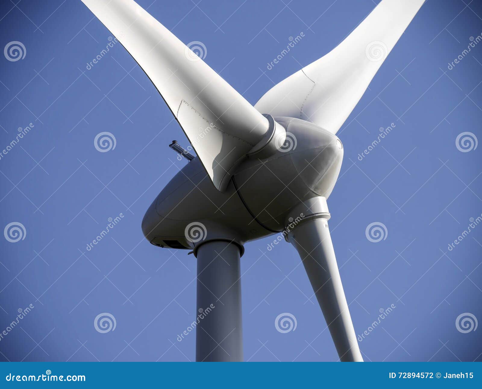 Wind genertor propeller stock photo. Image of blades - 72894572