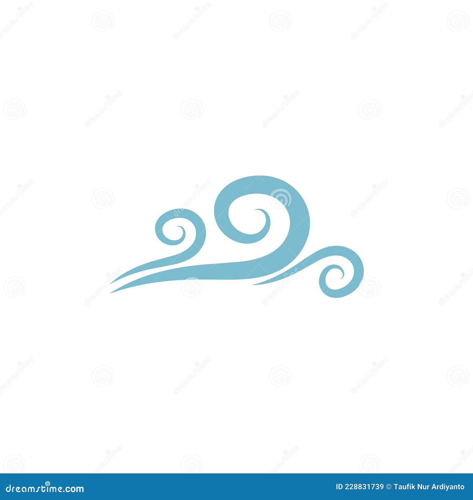 Wind Icon Logo Design Template Vector Stock Vector - Illustration of ...