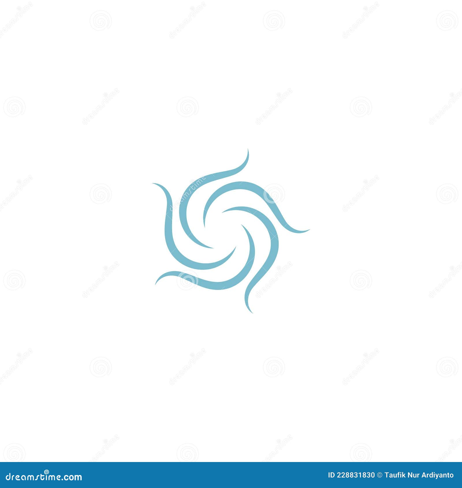 Wind Icon Logo Design Template Vector Stock Vector - Illustration of ...