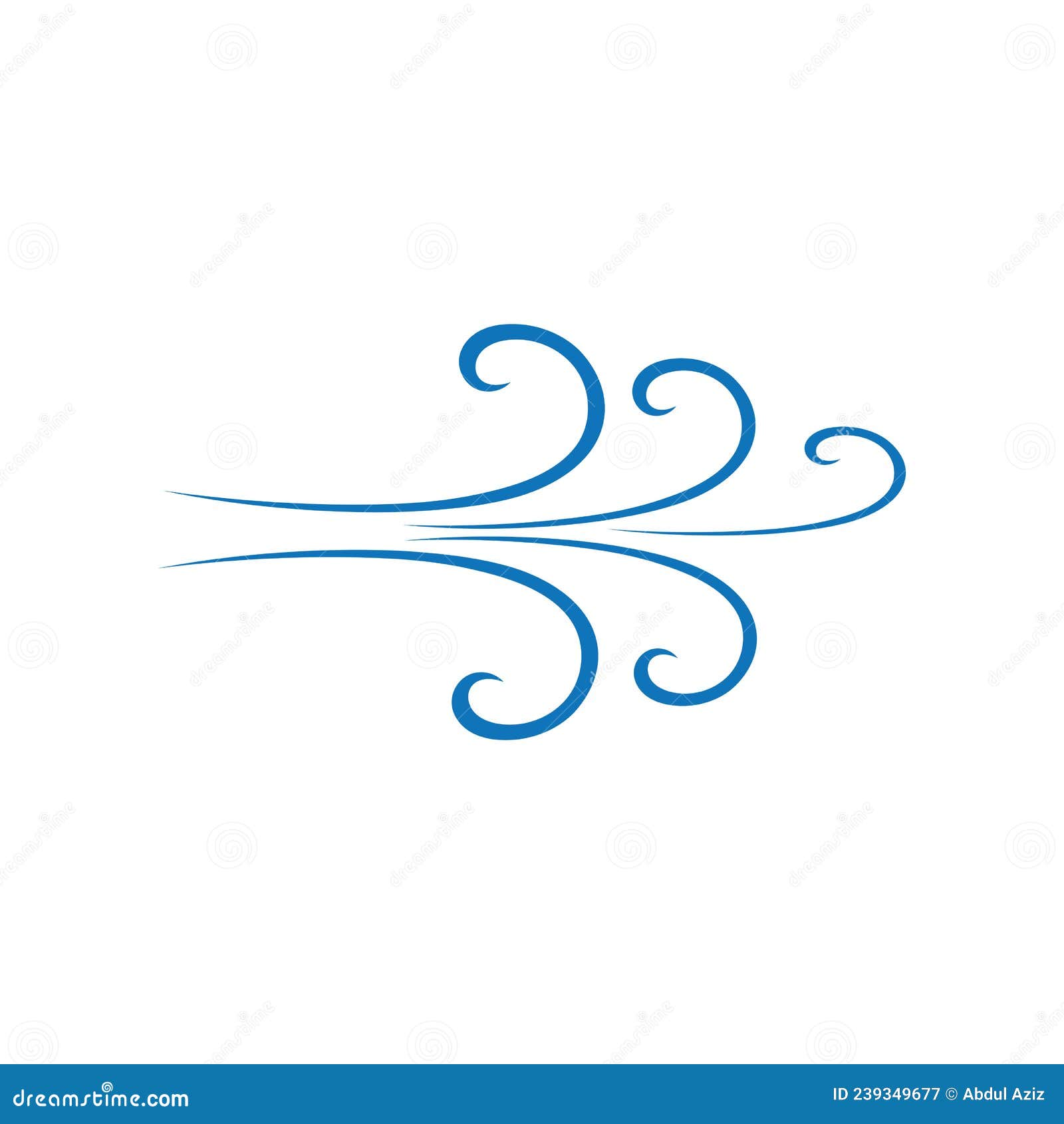 Wind Icon Logo Free Vector Design Stock Vector - Illustration of vector ...