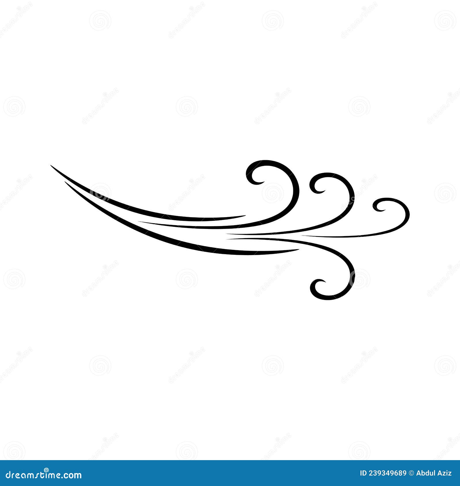 Wind Icon Logo Free Vector Design Stock Vector - Illustration of ...