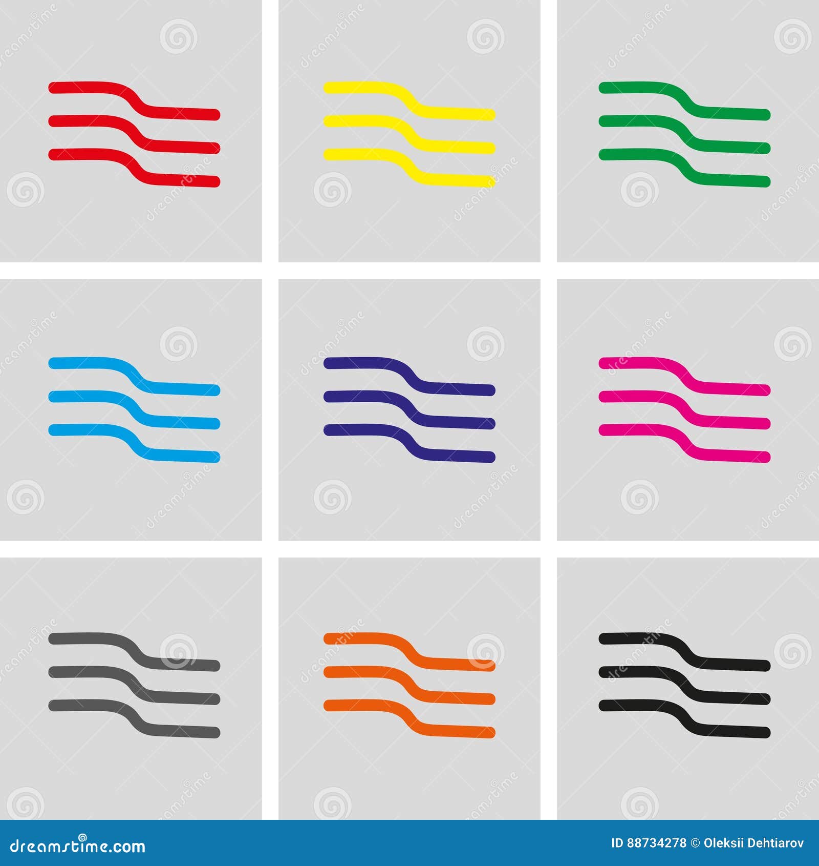 Wind Icon Stock Vector Illustration Flat Design Stock Vector ...