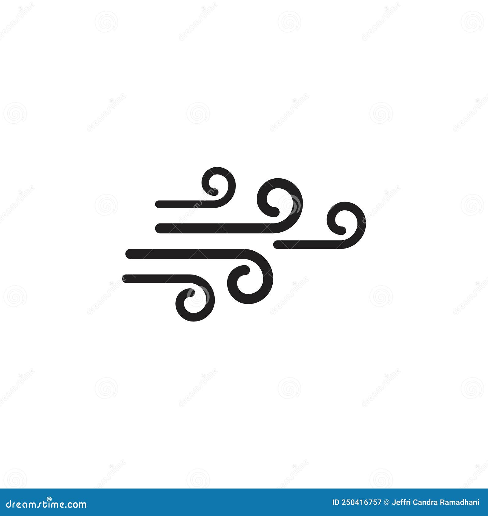 Wind Icon Vector Illustration Design Stock Vector - Illustration of ...
