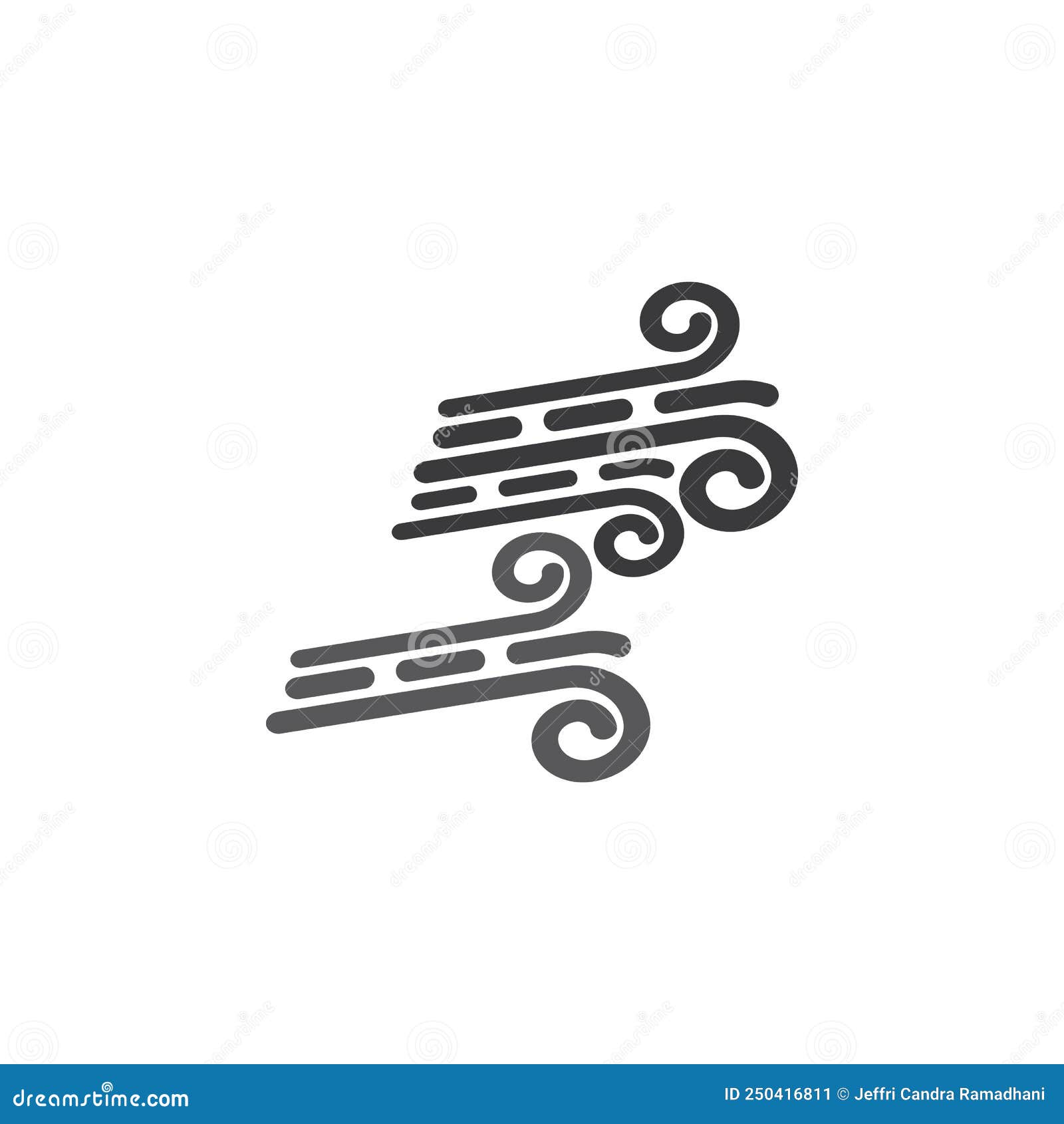 Wind Icon Vector Illustration Design Stock Vector - Illustration of ...