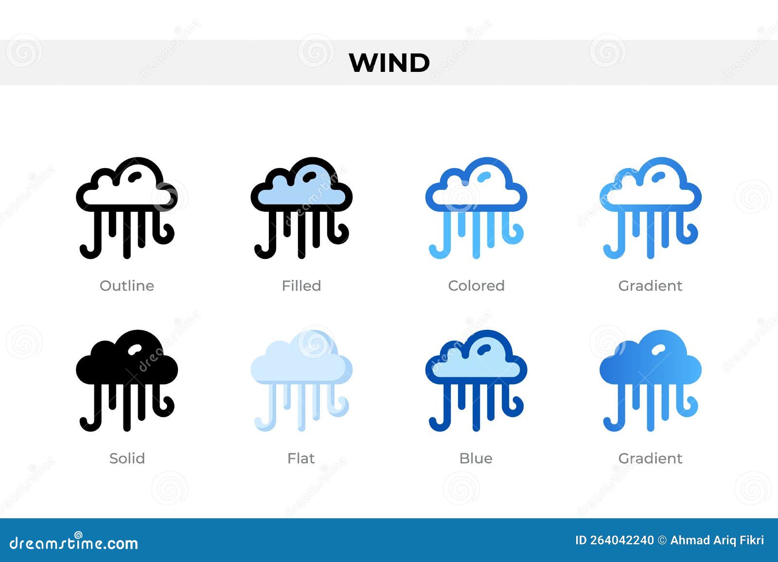 Wind Icons. Whirlwind Sign. Tornado. Hurricane. Hurricane - Storm ...