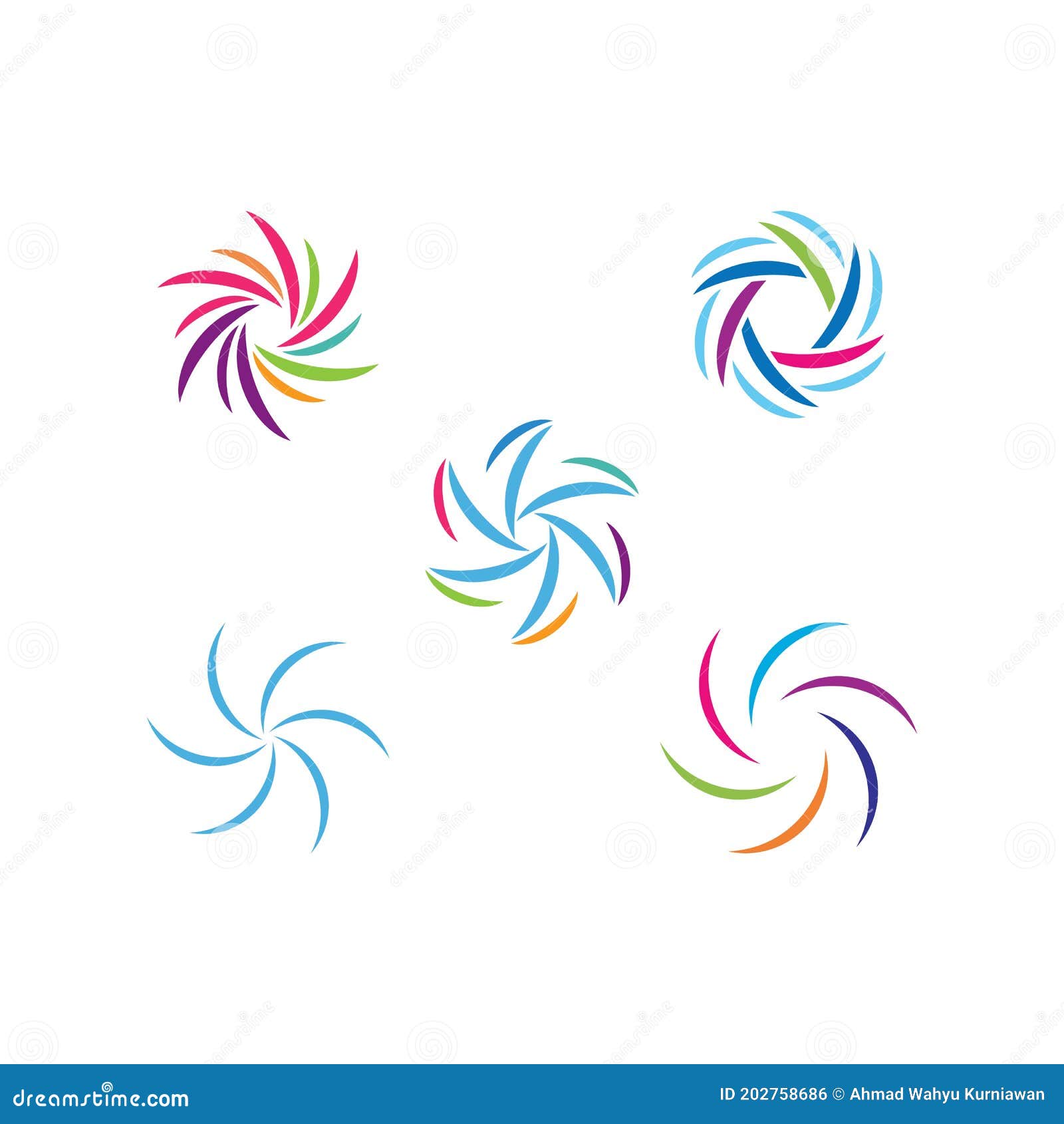 Wind stock vector. Illustration of sign, design, nature - 202758686