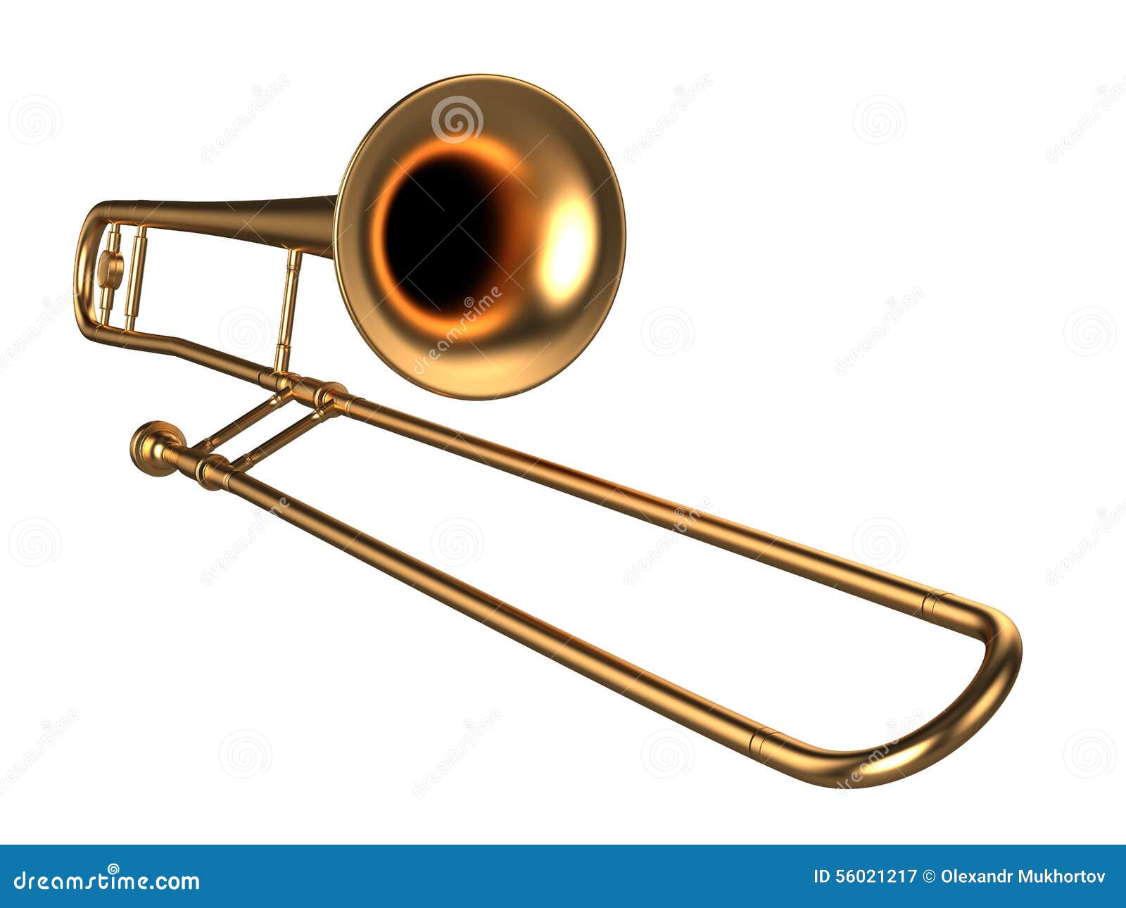 Wind instrument stock illustration. Illustration of isolated - 56021217