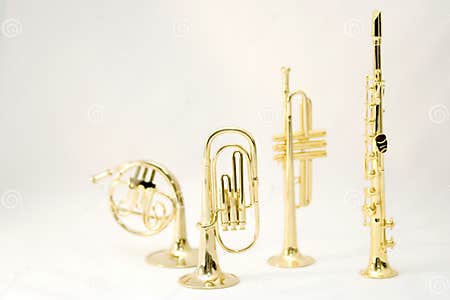 Wind instruments stock photo. Image of instruments, director - 700204