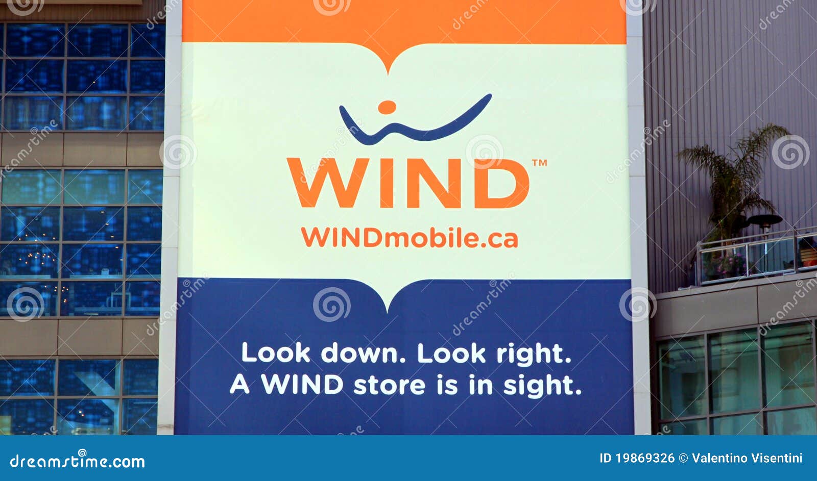 Wind Logo editorial photo. Image of urban, america, street - 19869326