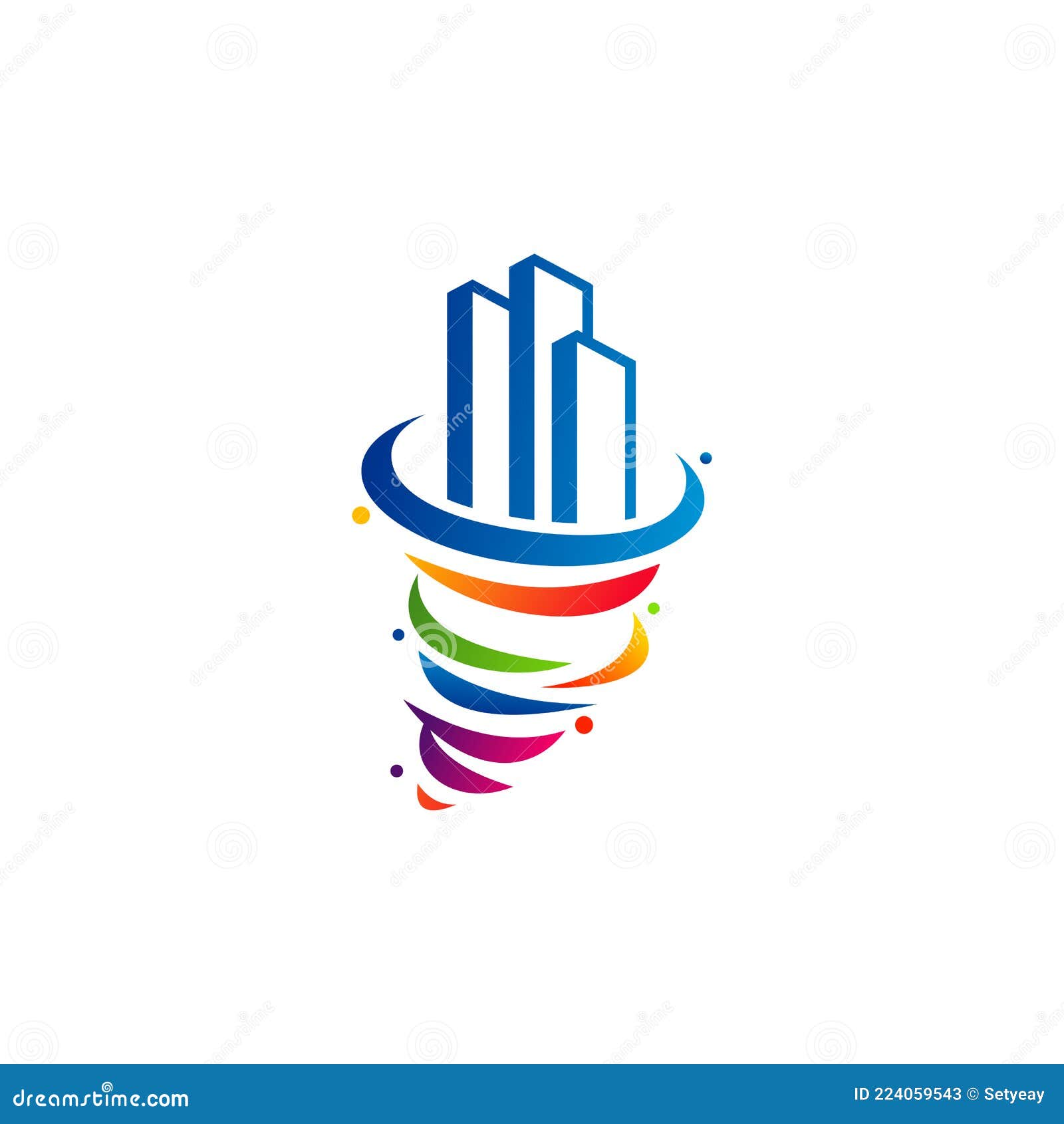 Wind Logo Vector Template, Creative Wind Logo Design Concepts Stock ...