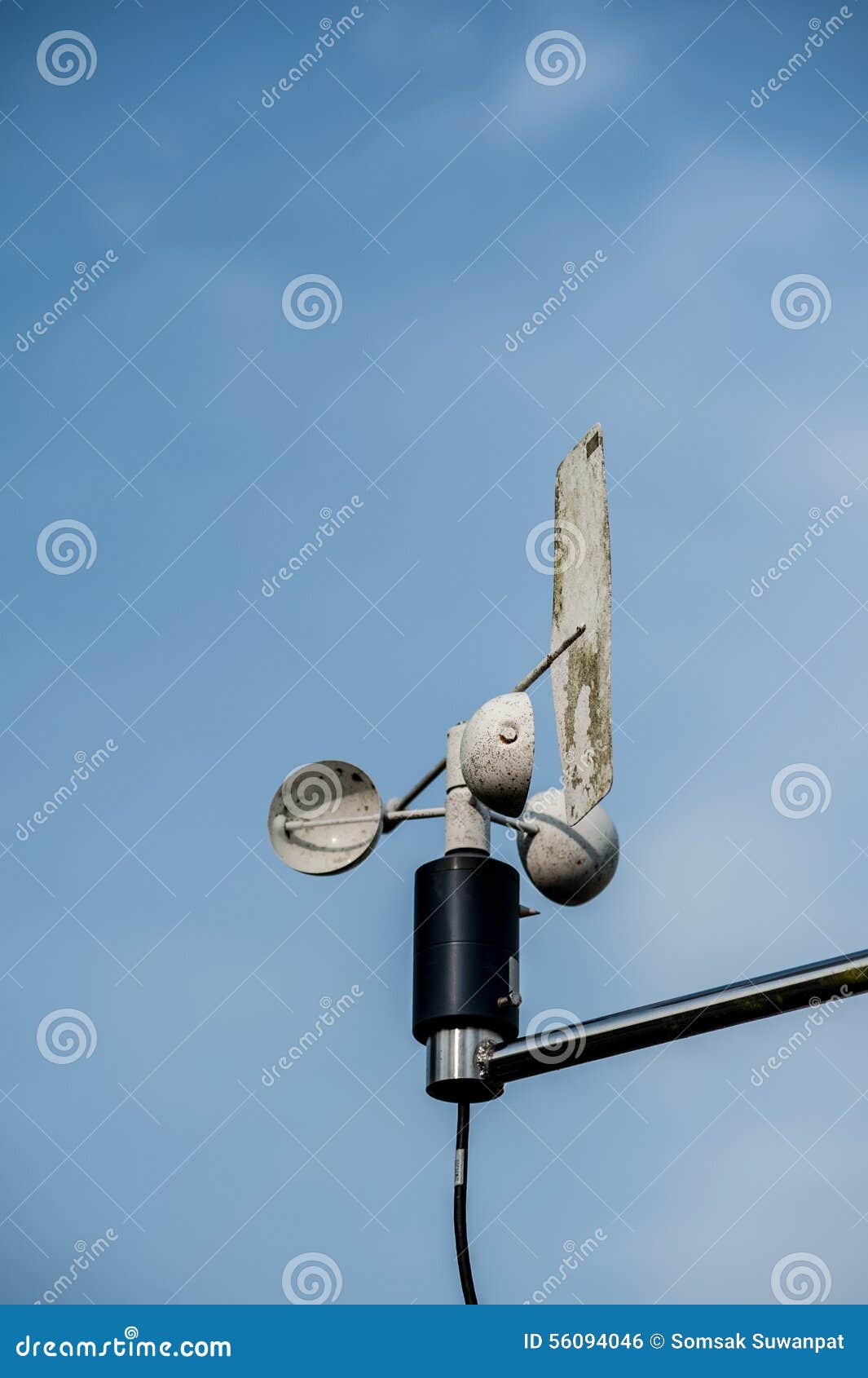 Wind measurement stock photo. Image of vane, sensor, measurement - 56094046