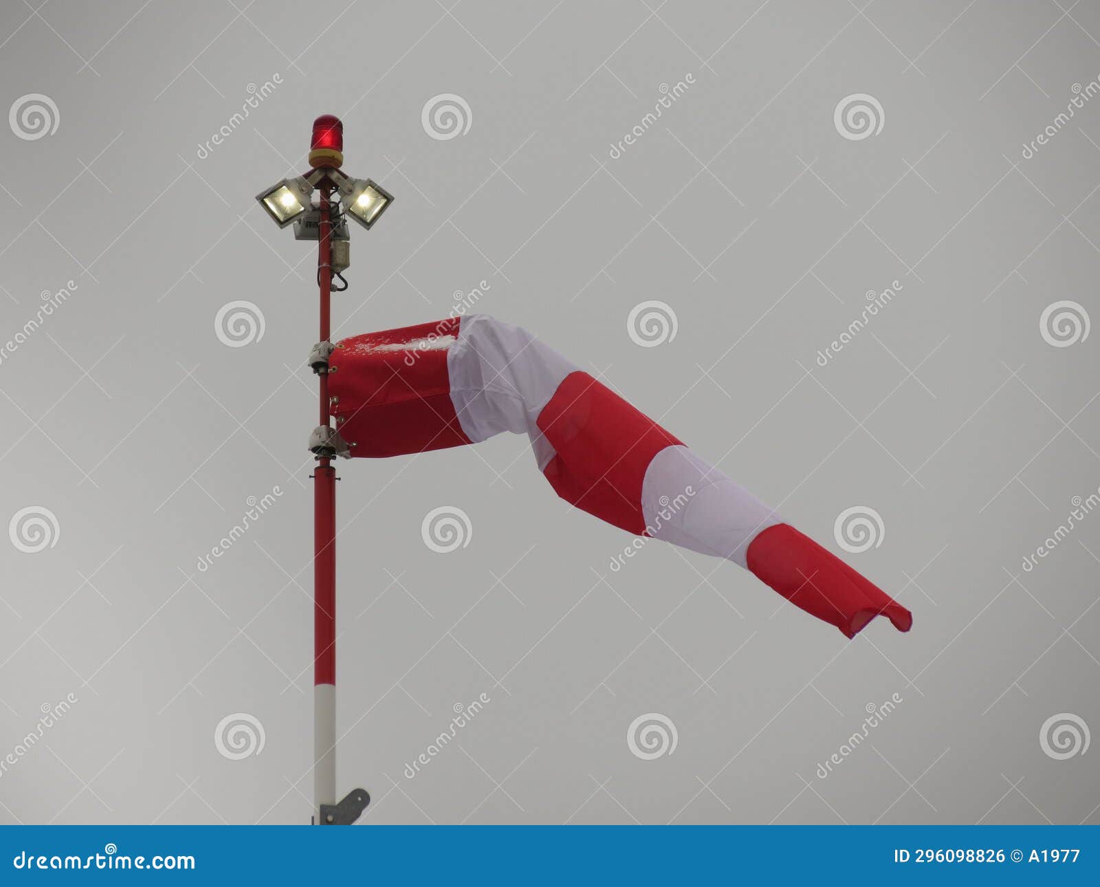 Wind meter aka windsock stock photo. Image of background - 296098826