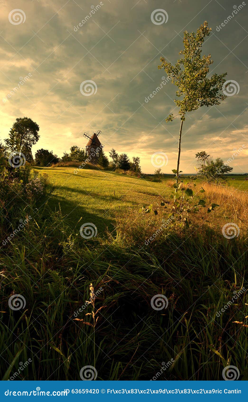 Wind Mild stock photo. Image of outdoors, clouds, sunset - 63659420