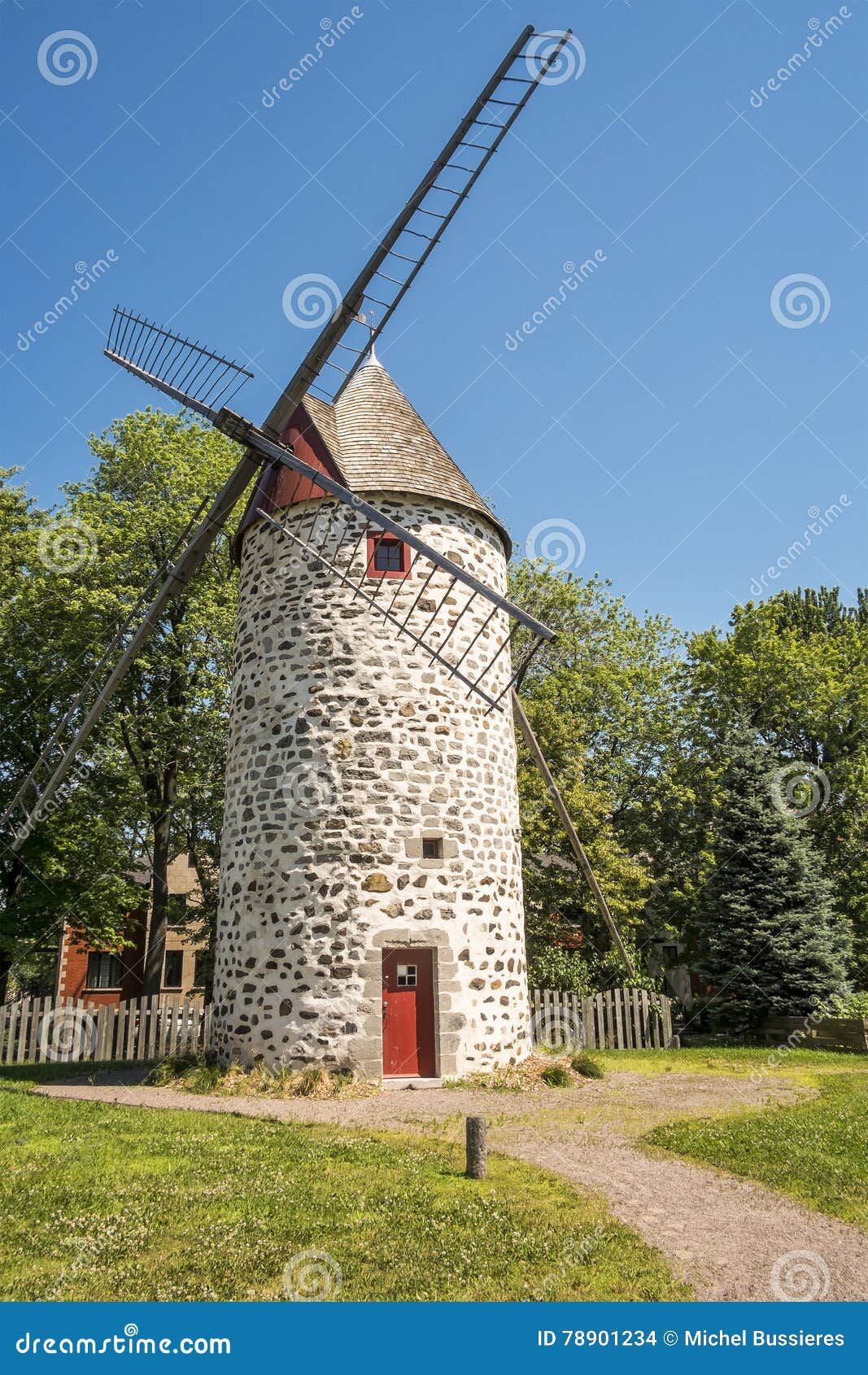 Wind mill editorial stock image. Image of view, building - 78901234
