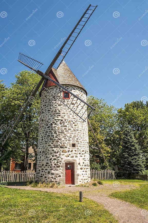 Wind mill editorial stock image. Image of view, building - 78901234