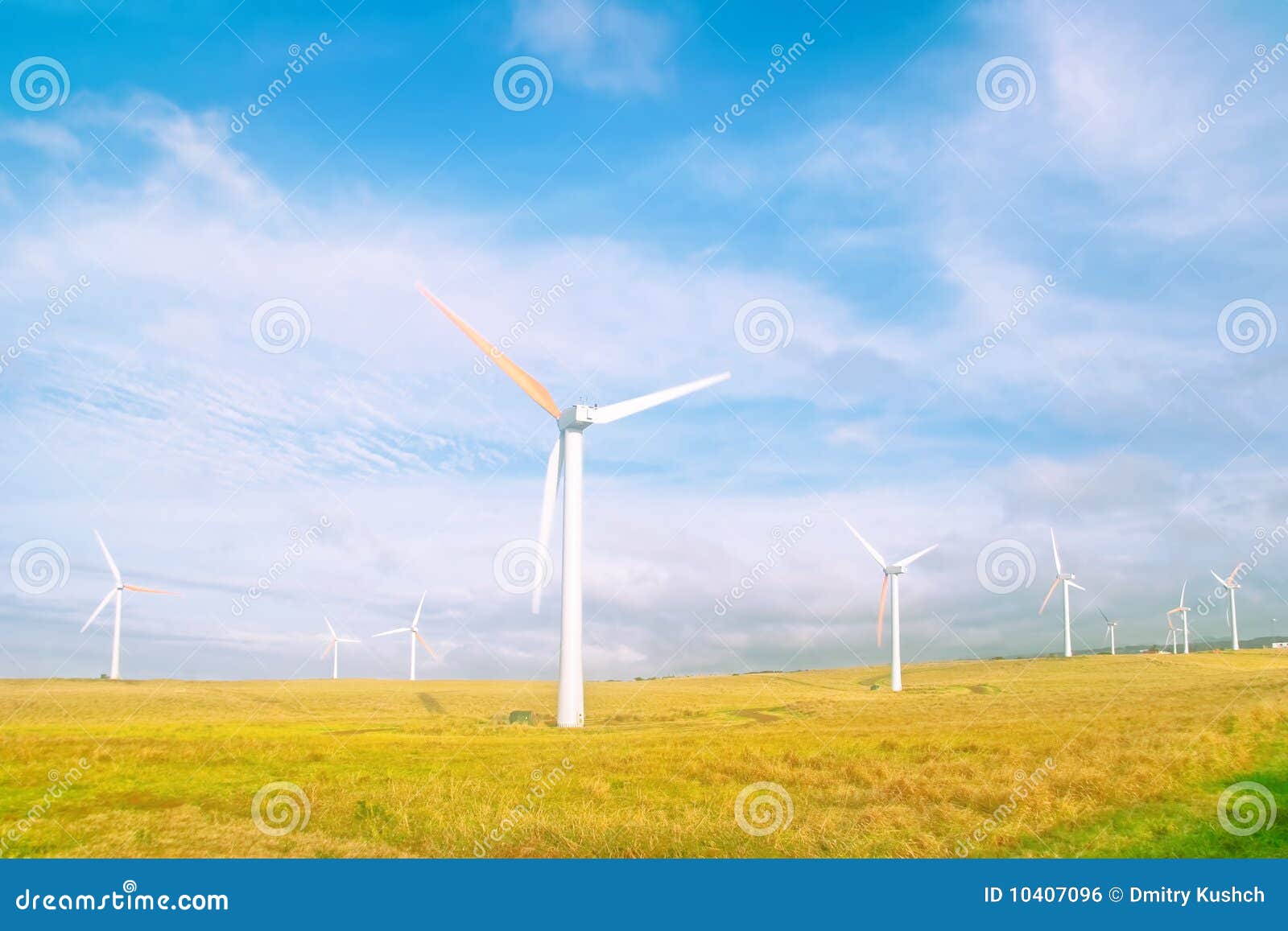 Wind mills stock photo. Image of generator, american - 10407096