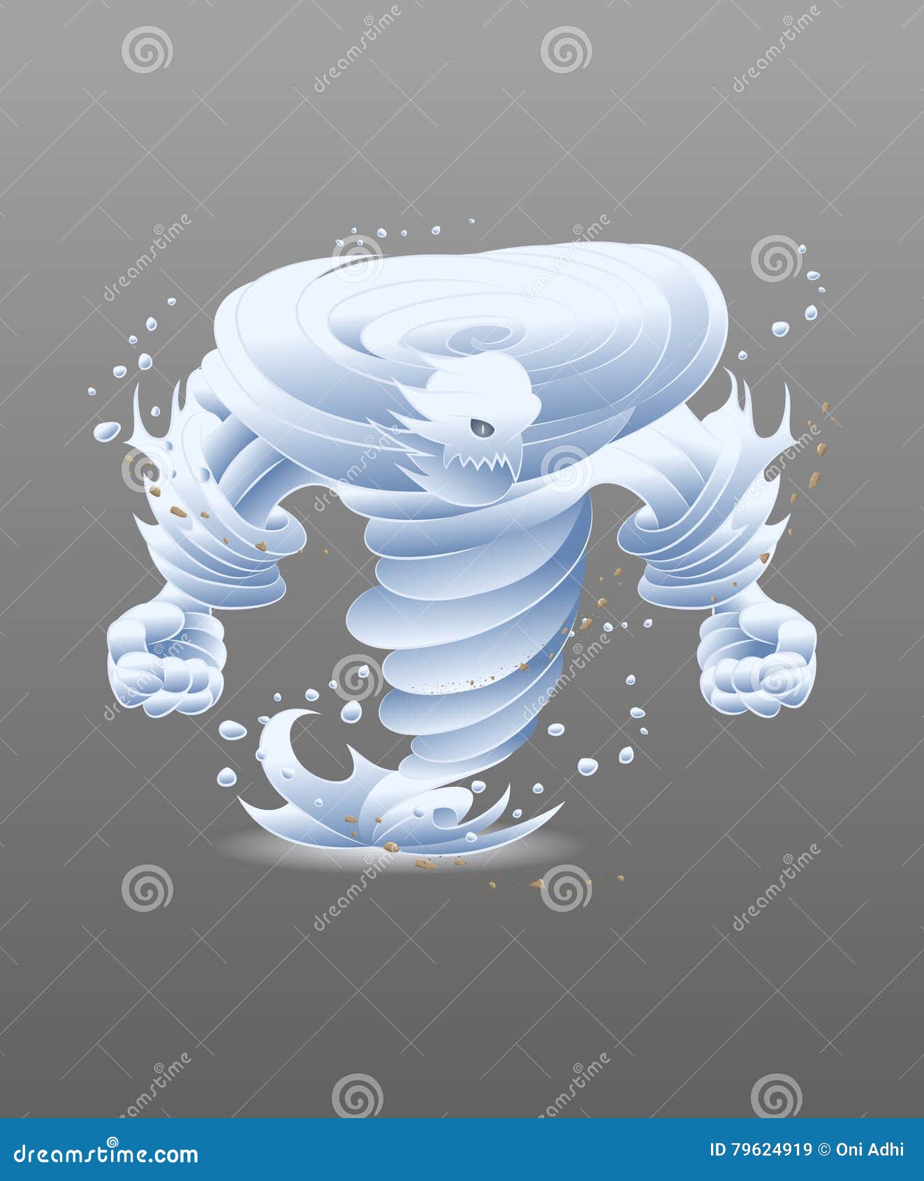 Wind Monster Illustration Stock Illustrations – 460 Wind Monster ...
