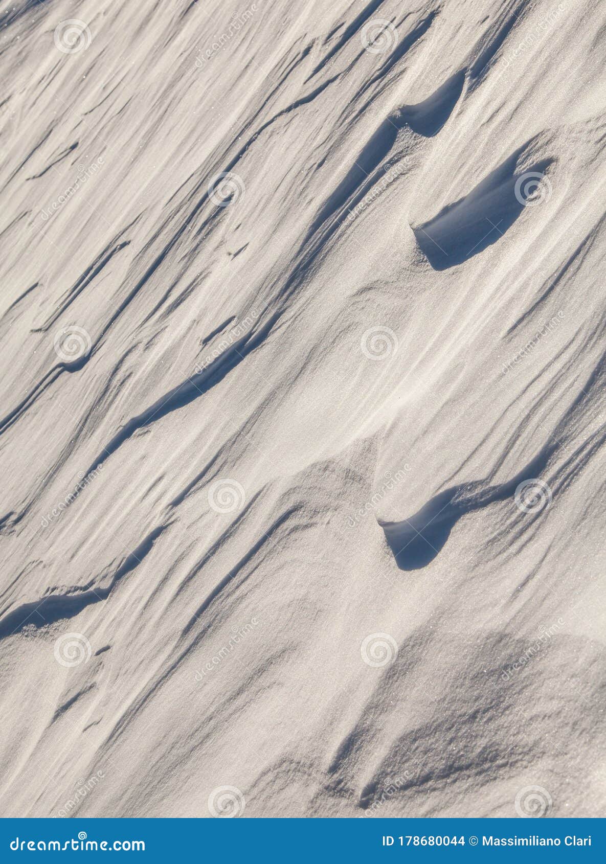 Wind Painted Snow Texture Pattern Background Stock Photo - Image of ...