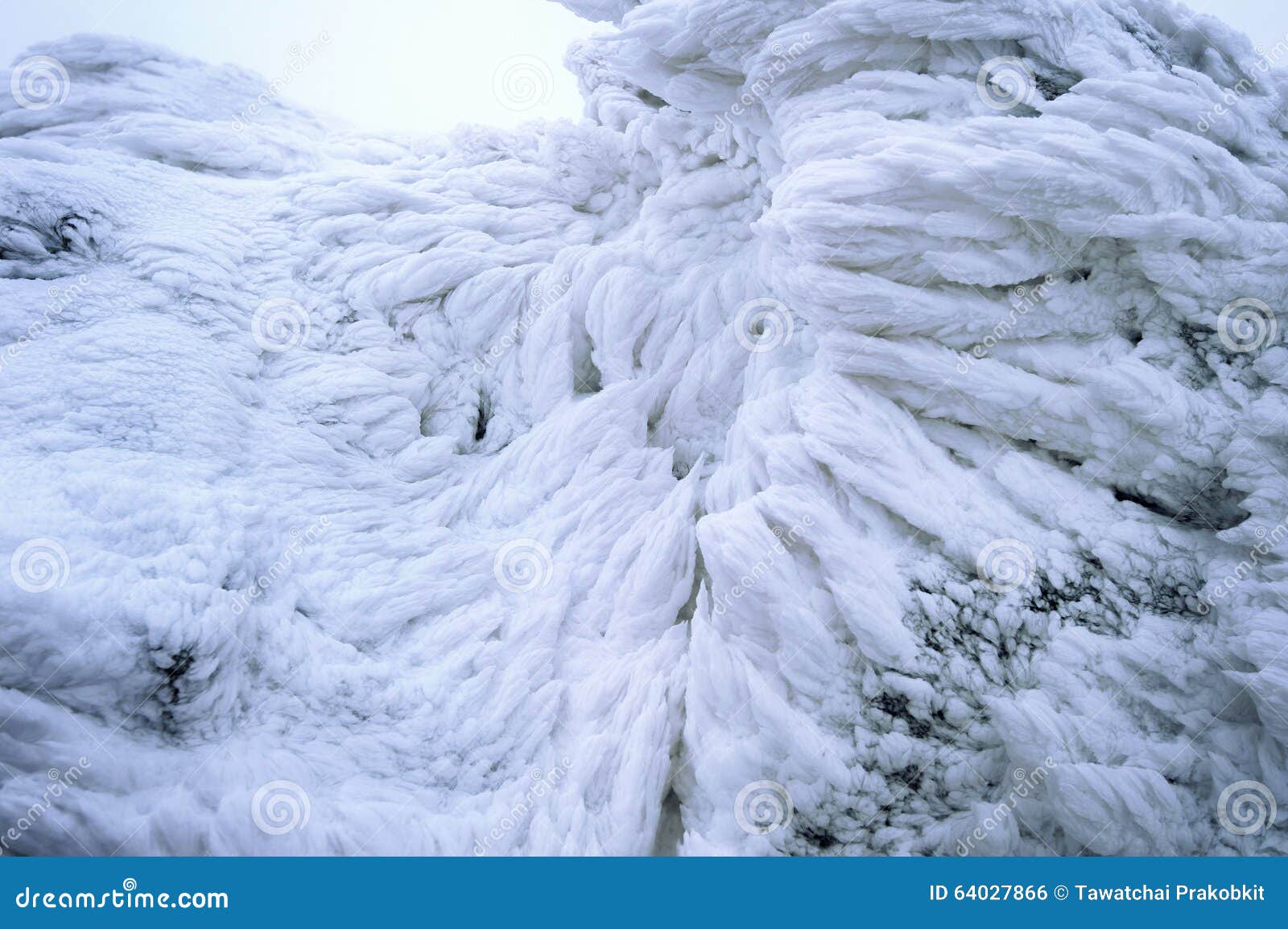 Wind Painted Snow Texture Pattern on Stone Background, Winter. Stock ...