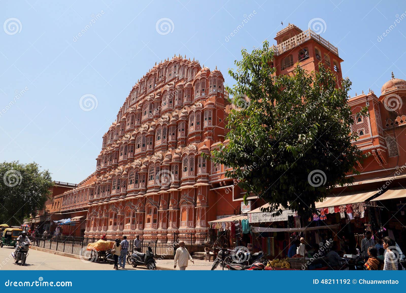 Wind Palace in Jaipur editorial photography. Image of islam - 48211192