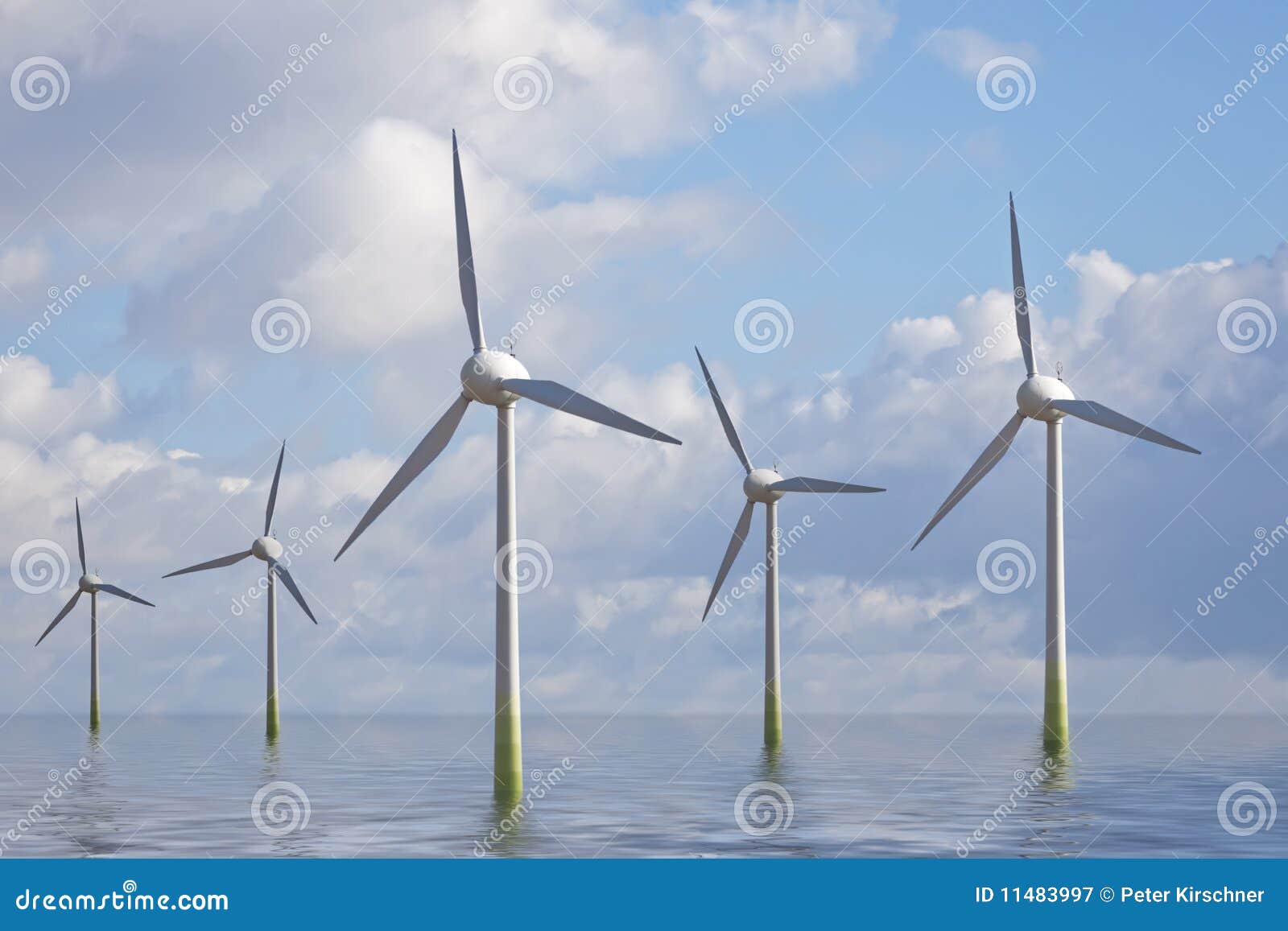Wind Park stock image. Image of environmental, construction - 11483997