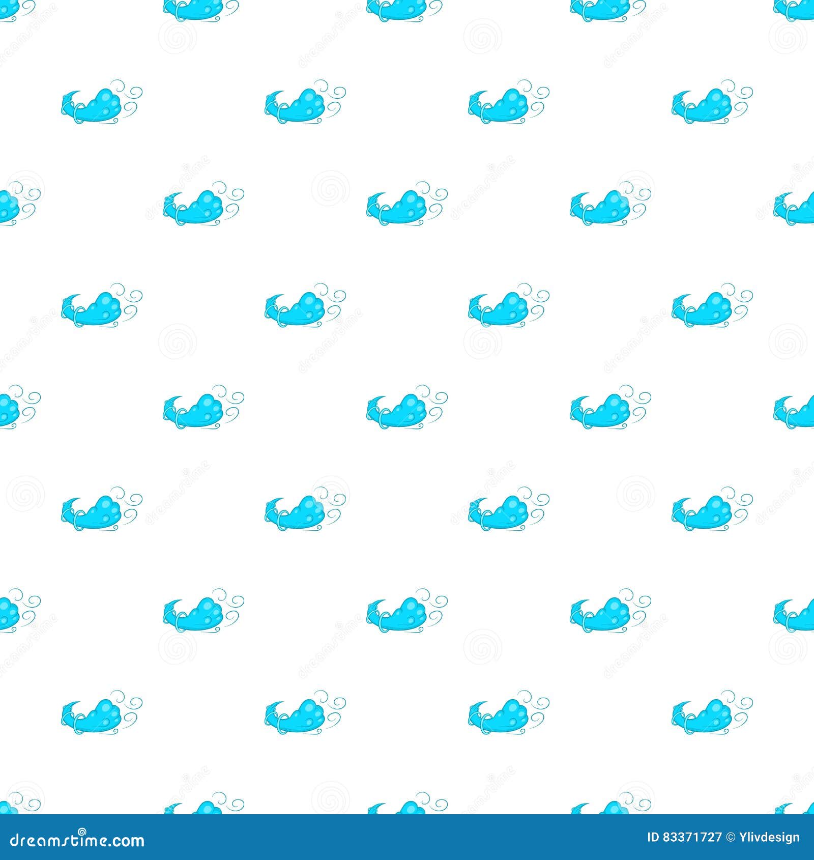 Wind Pattern, Cartoon Style Stock Vector - Illustration of pattern ...