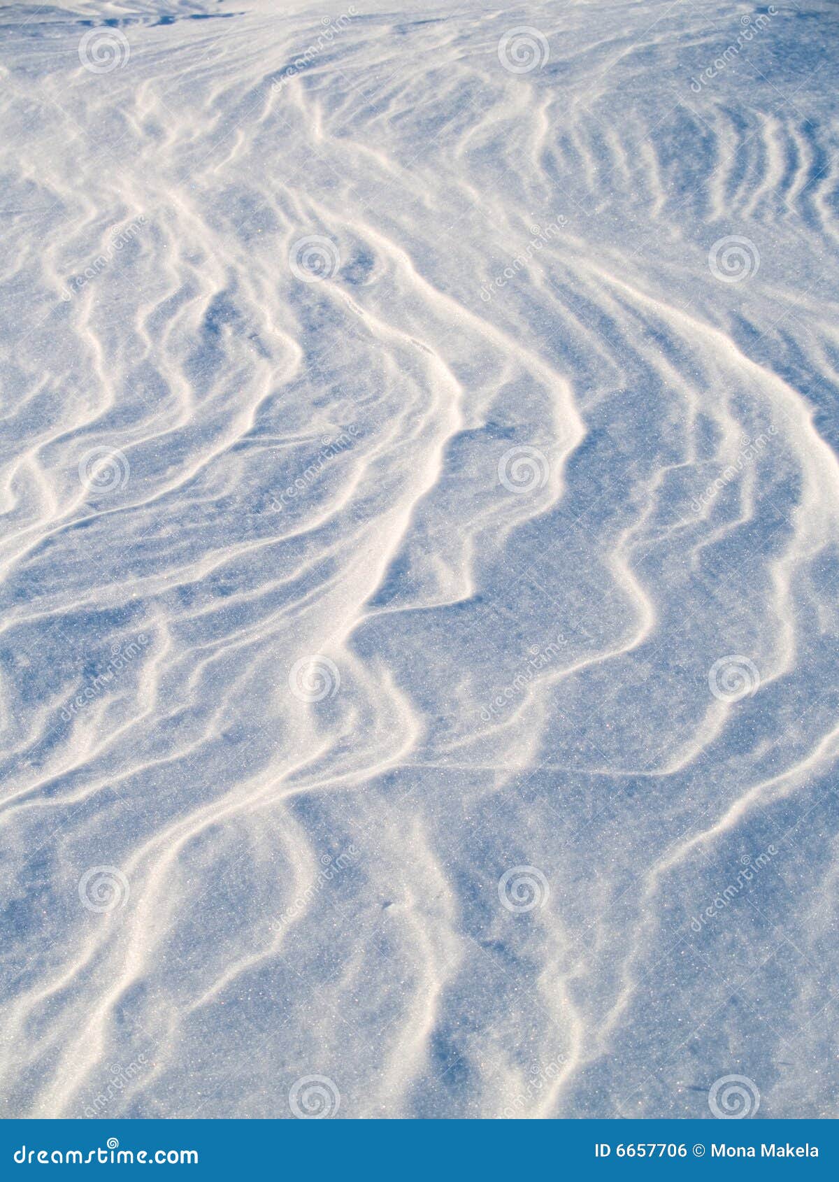 Wind patterns in snow stock photo. Image of concept, winter - 6657706
