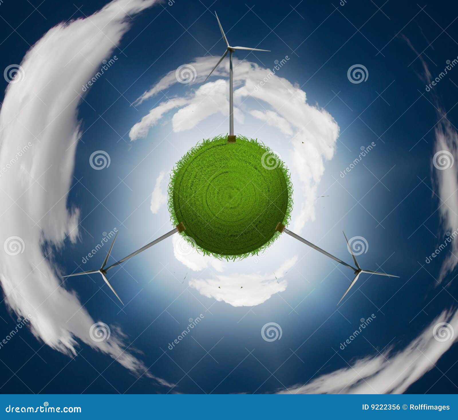 Wind Power stock photo. Image of efficiency, power, conservation - 9222356