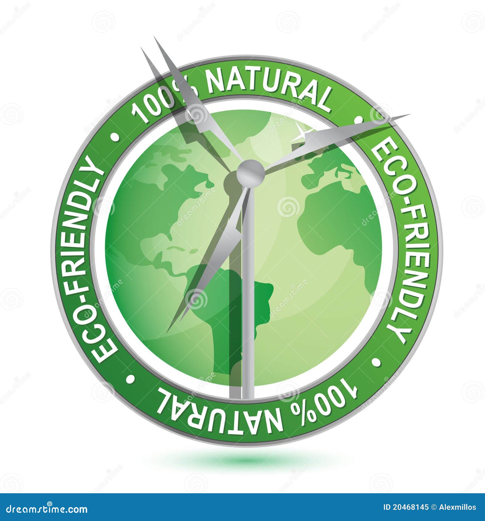 Eco Friendly Sign. Packaging Shipping Symbol. Globe And Leaves Black ...