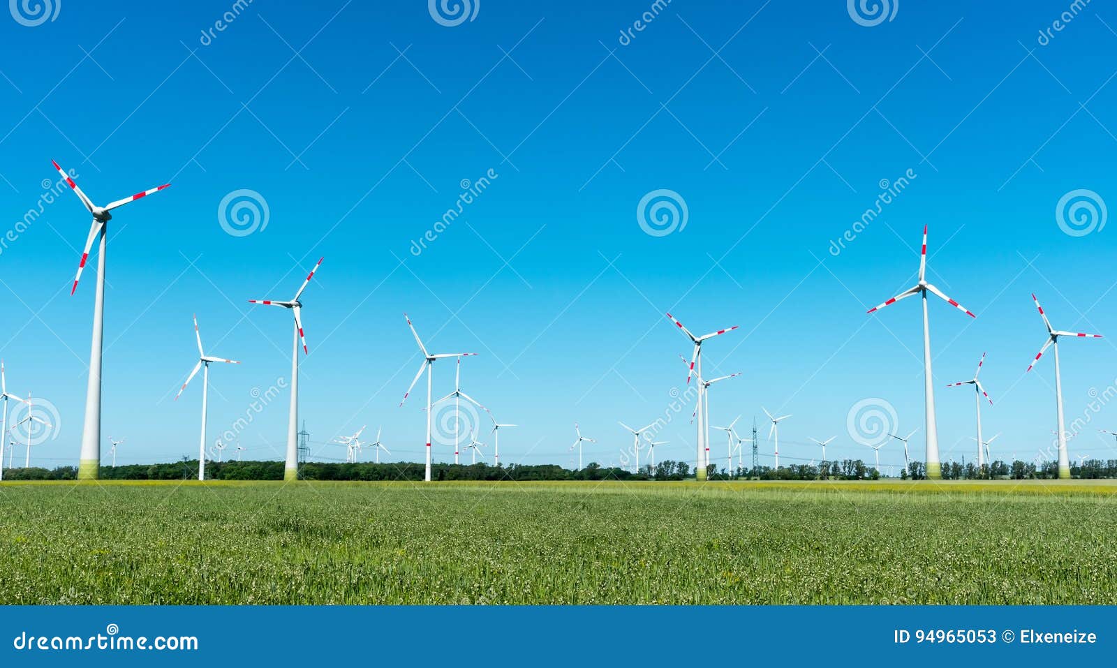 Wind power in Germany stock image. Image of clean, green - 94965053